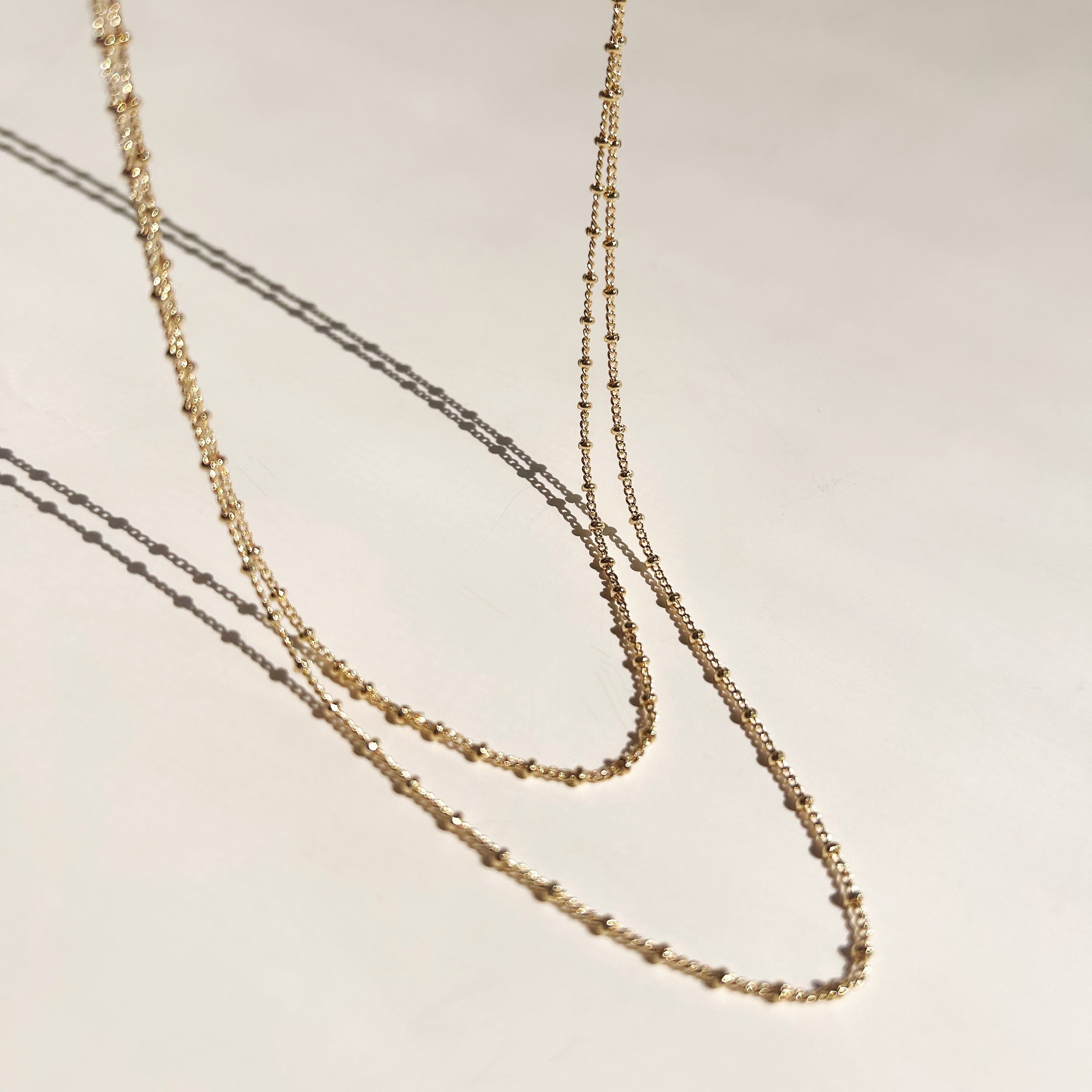 Bella Ball Chain Necklace - Layered Gold | Truly Blessed Jewels