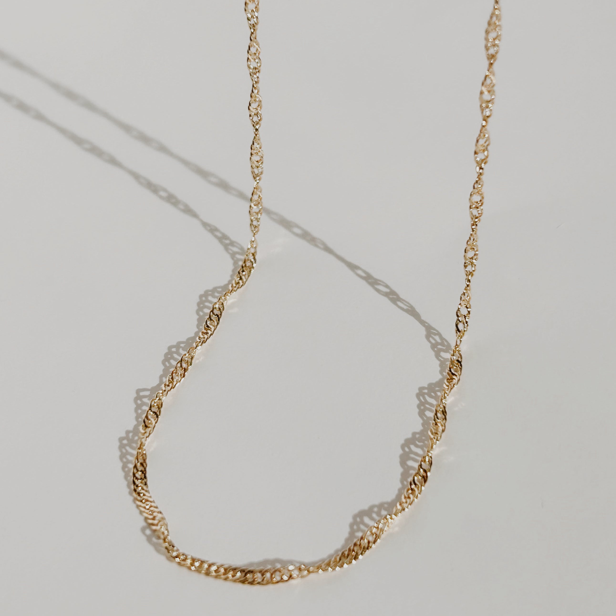 Singapore Rope Chain Necklace | Truly Blessed Jewels